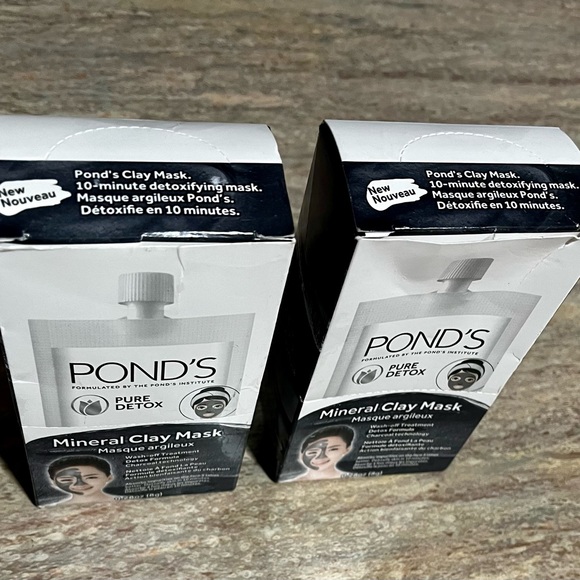 Ponds | Skincare | New 2ponds Pure Detox Mineral Clay Mask Set W Bonus ...